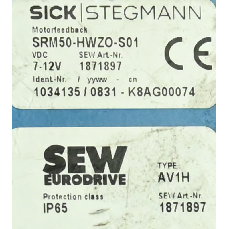 Sick SRM50-HWZO-S01 1871897 Motorfeedback
