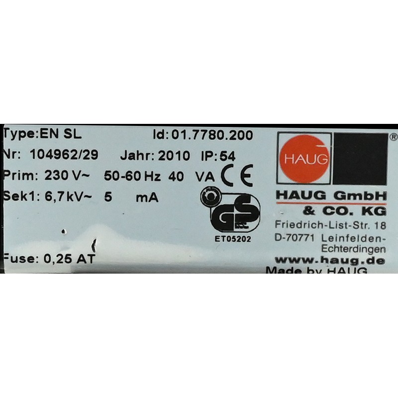 Haug EN SL 104962/29 Power Pack