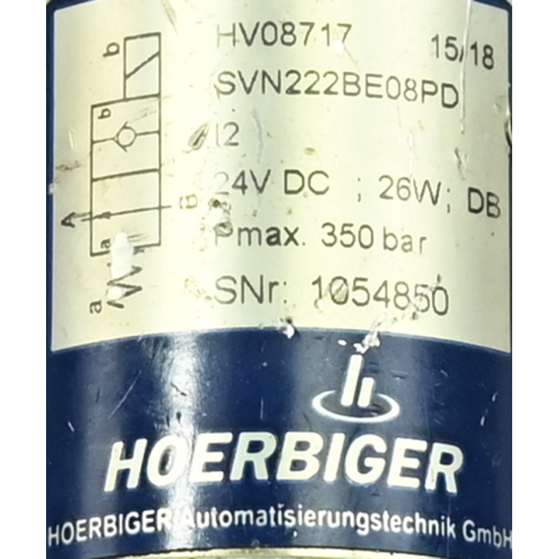 Hoerbiger SVN222BE08PD HV08717 Directional Valve