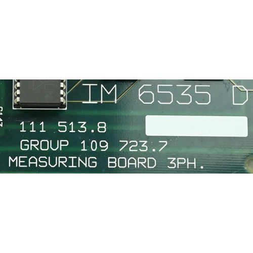 Invertomatic IM 6535 D 111 513.8 Measuring Board 3PH