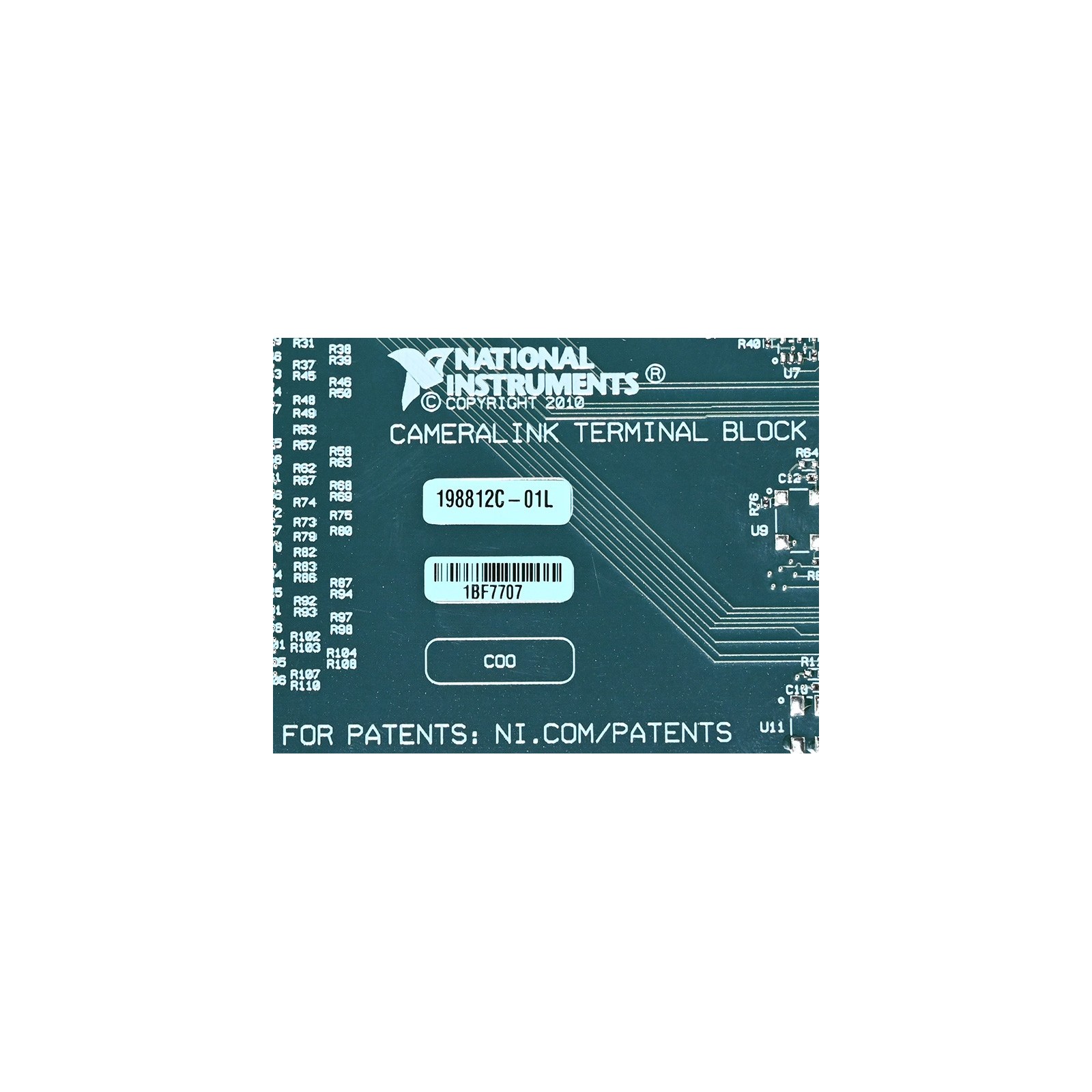 National Instruments 198812C-01L Cameralink Terminal Block