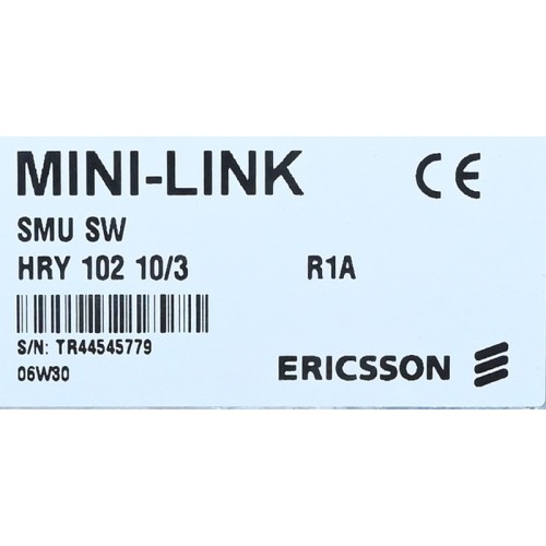 Ericsson MINI-LINK SMU SW HRY 102 10/3 Module