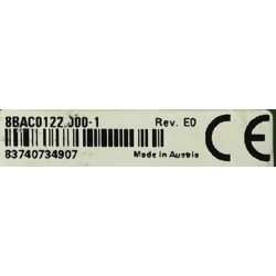 B&R 8BAC0122.000-1 AC0122 Resolver Interface Card