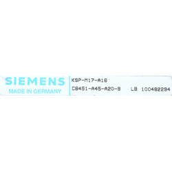 Siemens KSP-M17-A16 C8451-A45-A20-9 Board
