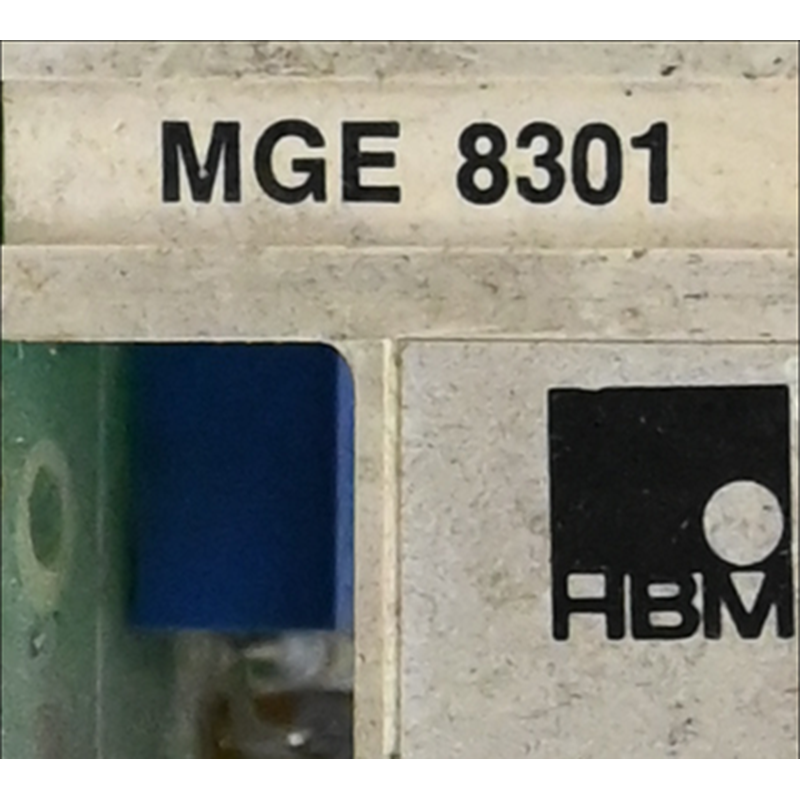 HBM MGE8301 TF Measuring Amplifier