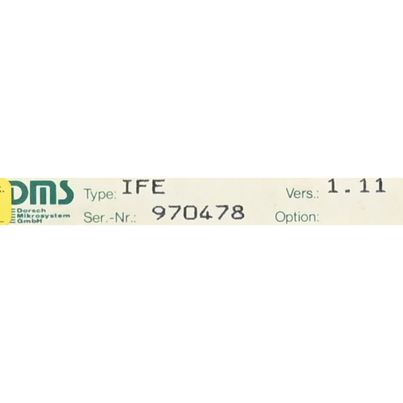 DMS IFE R03 LS Flash Card Board