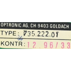 Optronic 735.222.01 Board