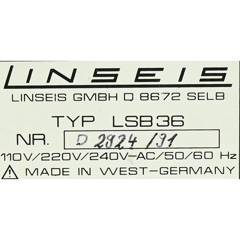 Linseis LSB 36 Board