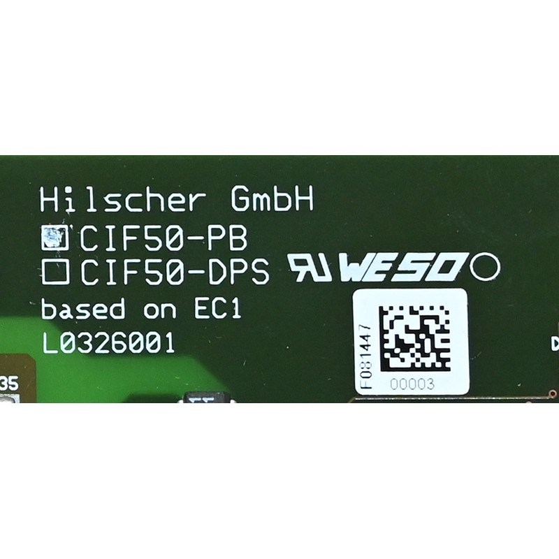 Hilscher CIF50-PB L0326001 Profibus Card