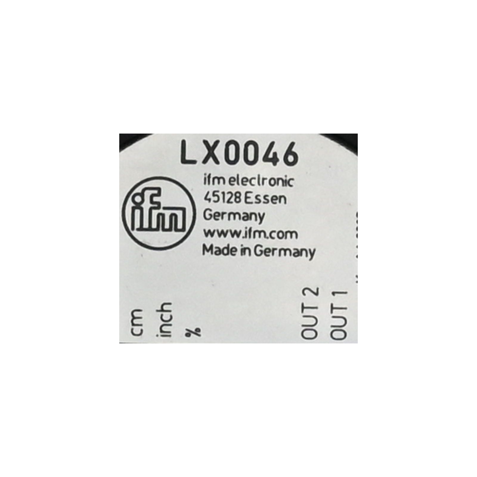 ifm LX0046 Continuous Level Sensor