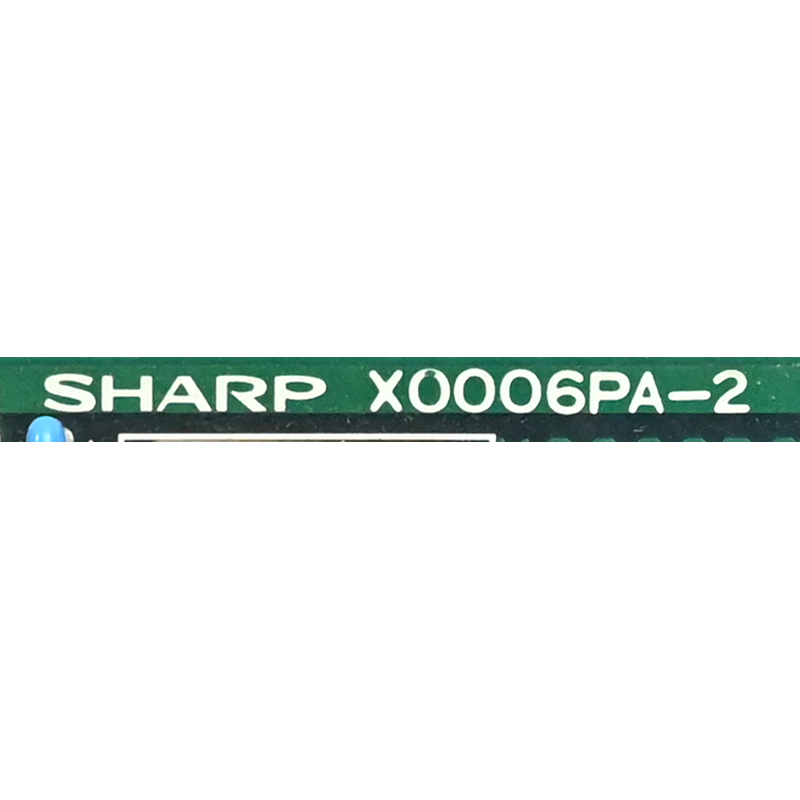 Sharp X0006PA-2 CPU Module