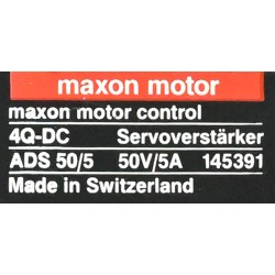 Maxon ADS 50/5 145391 Motor Control