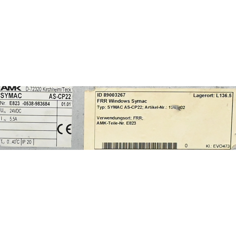 AMK AS-CP22 E823-0538