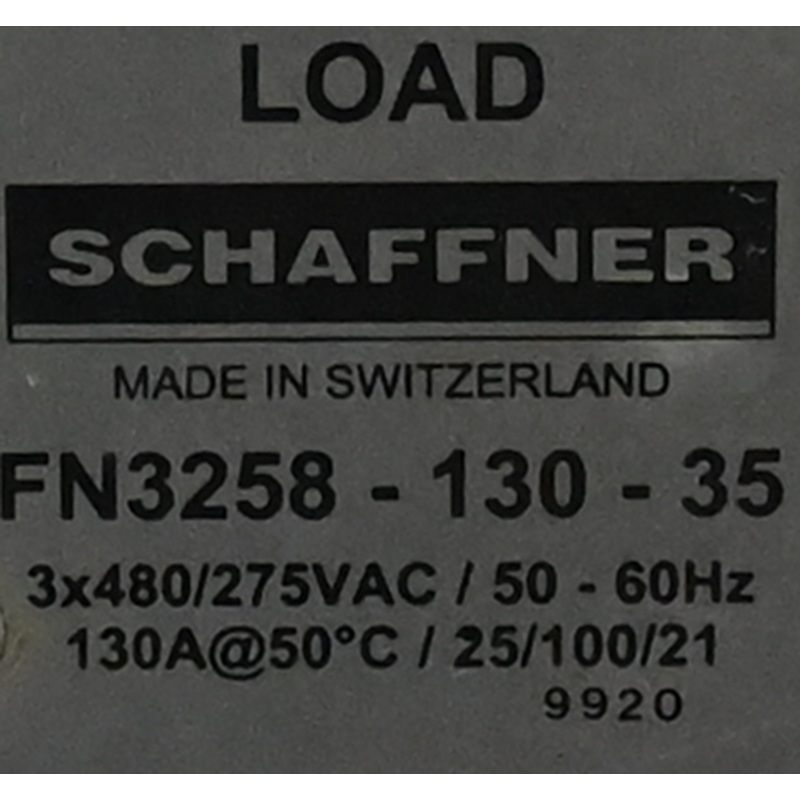 Schaffner FN3258-130-35 Power Line Filter