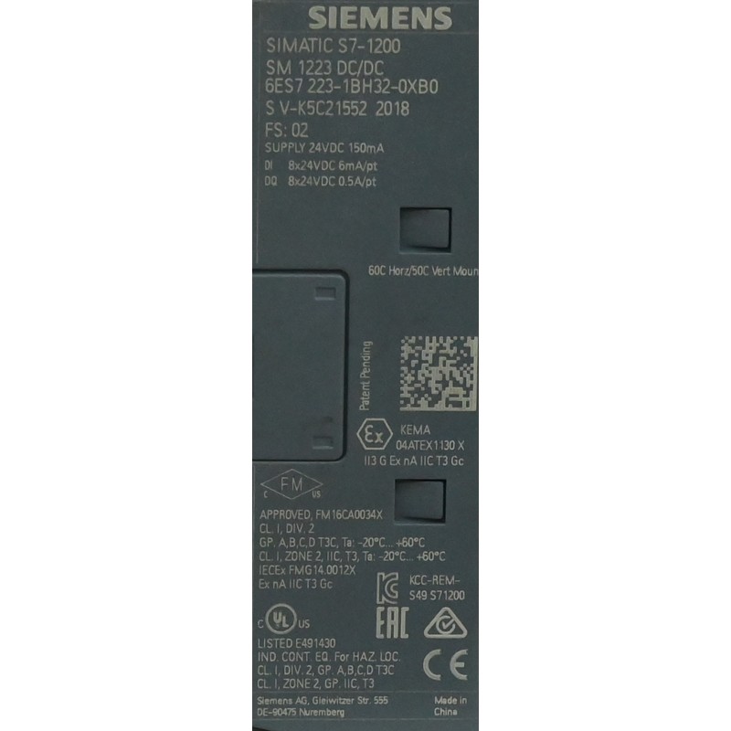 Siemens 6ES7223-1BH32-0XB0 Simatic S7-1200 6ES7 223-1BH32-0XB0 Digital ...
