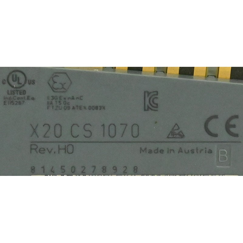 B&R X20CS1070 X20 CS 1070 I/O Communication Module
