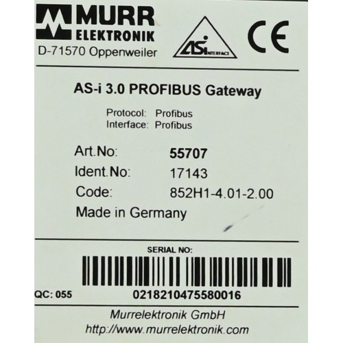 Murr Elektronik 55707 17143 Safety Relay Control