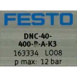 Festo DNC-40-400-P-A-K3 163334 Compact Cylinder