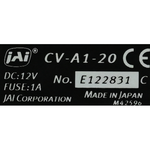 Viscom JAI CV-A1-20 Analog Progressive Scan Camera