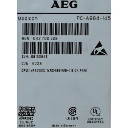 AEG PC-A984-145 Modicon 042 700 328 Processor Module