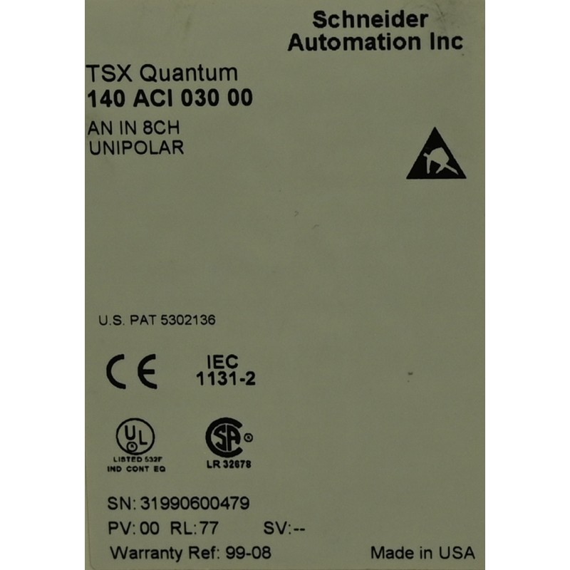 Schneider 140 ACI 030 00 TSX Quantum
