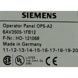 Siemens 6AV3505-1FB12 Coros OP5-A2 New