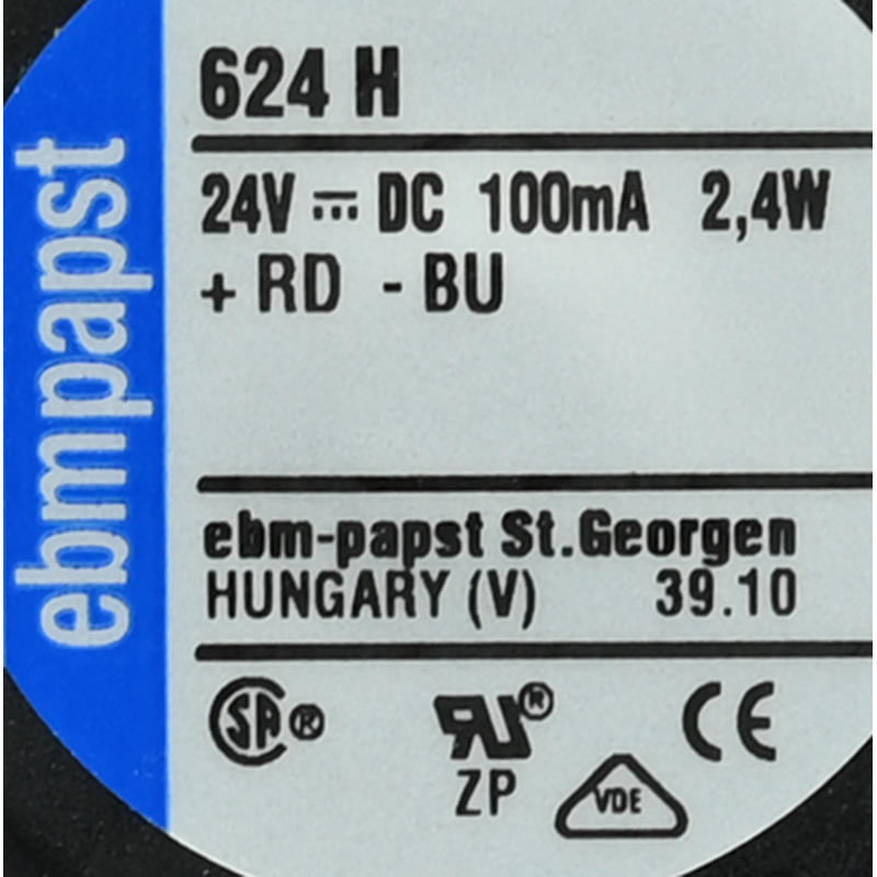 ebmpapst 624 H Fan