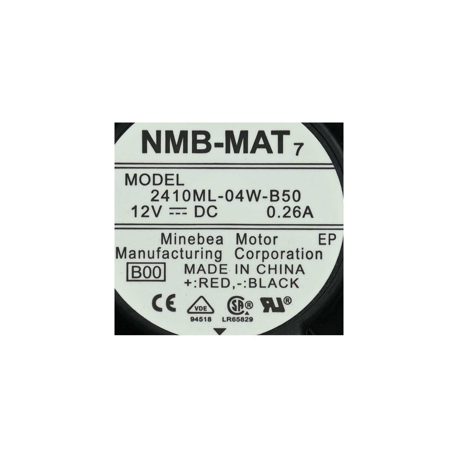NMB-MAT 2410ML-04W-B50 Fan