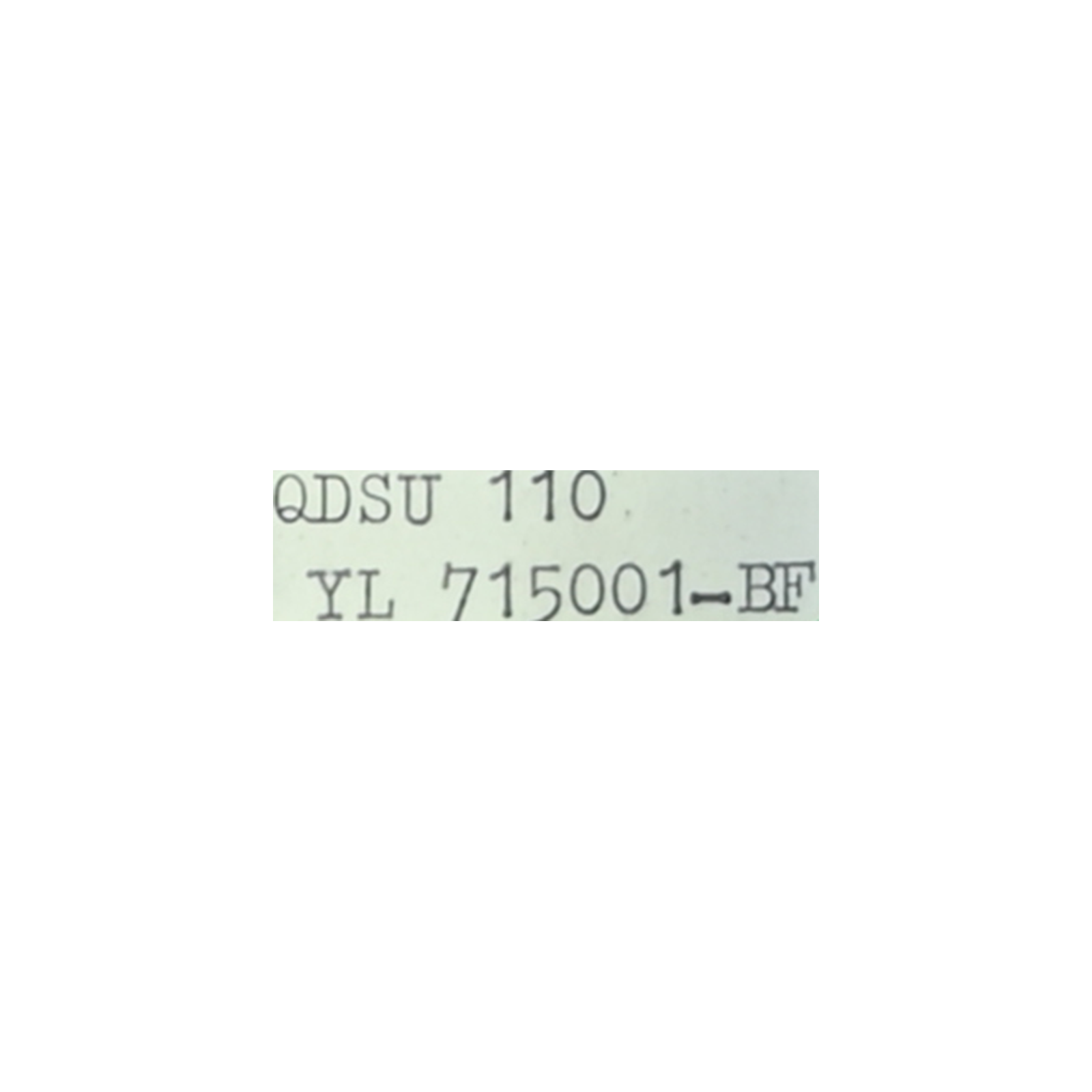 ABB QDSU 110 YL715001-BF Analog Bus Board