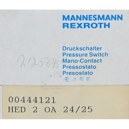 Rexroth HED 2 OA 24/25 Pressure Switch New