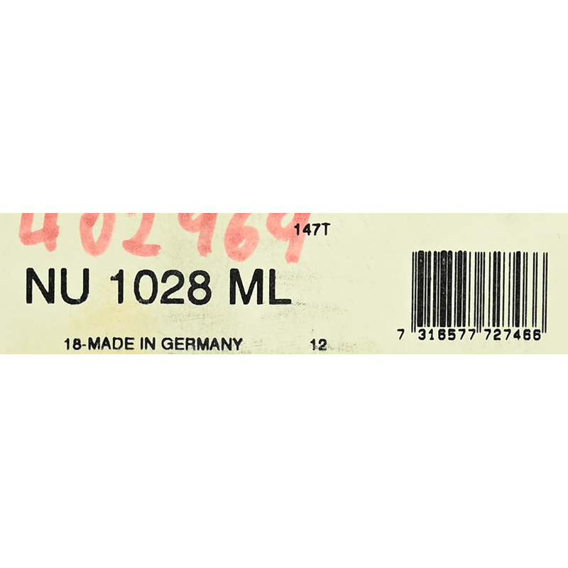 SKF NU 1028 ML NU1028ML Nuevo sellado