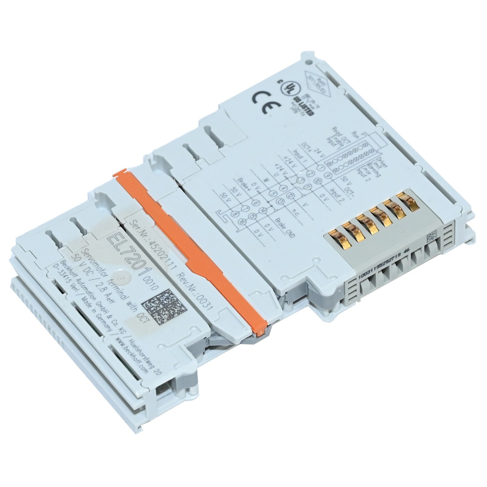 Beckhoff EL7201 0010 EtherCat