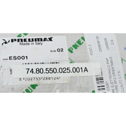 Pneumax ES001 Clamping Cylinder Sensor M12 Nuevo