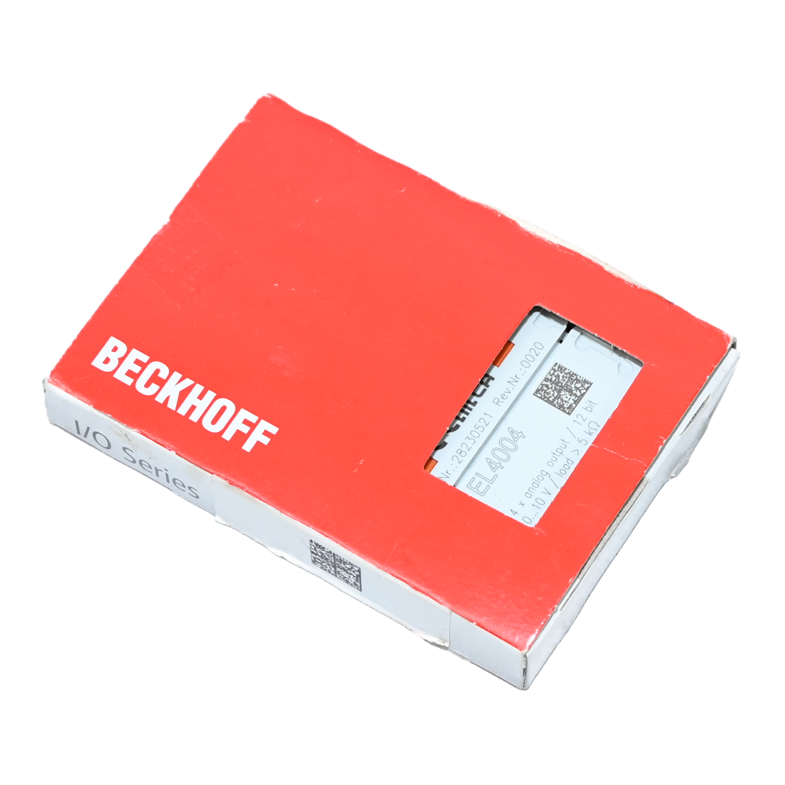 Beckhoff EL4004 EtherCAT Terminal 4-channel analog output Nouveau