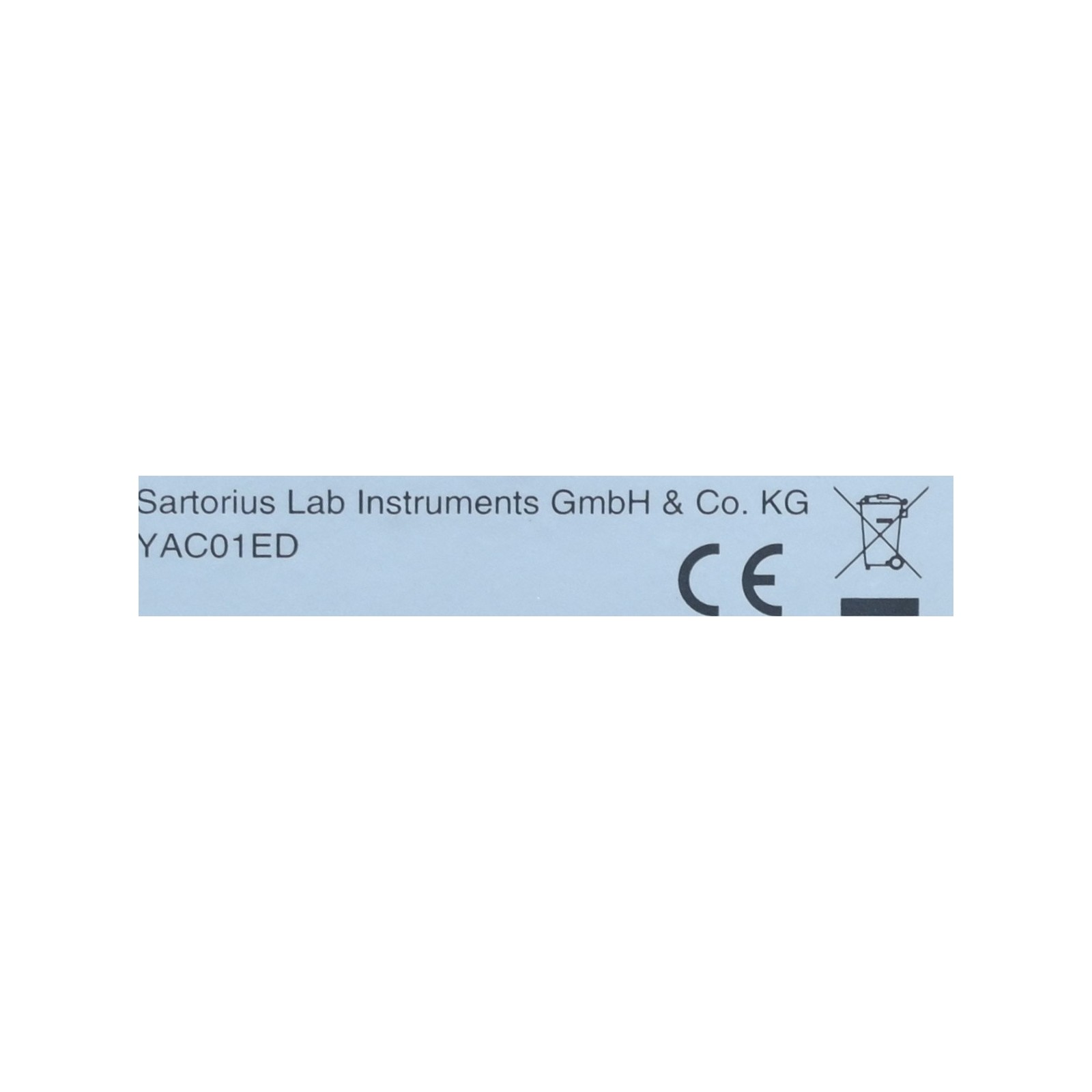 Sartorius YAC01ED Liquid-Crystal Display