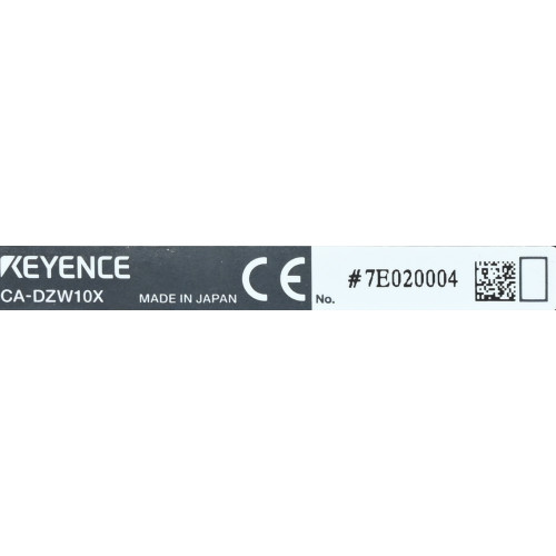 Keyence CA-DZW10X Line lighting for LumiTrax 100mm